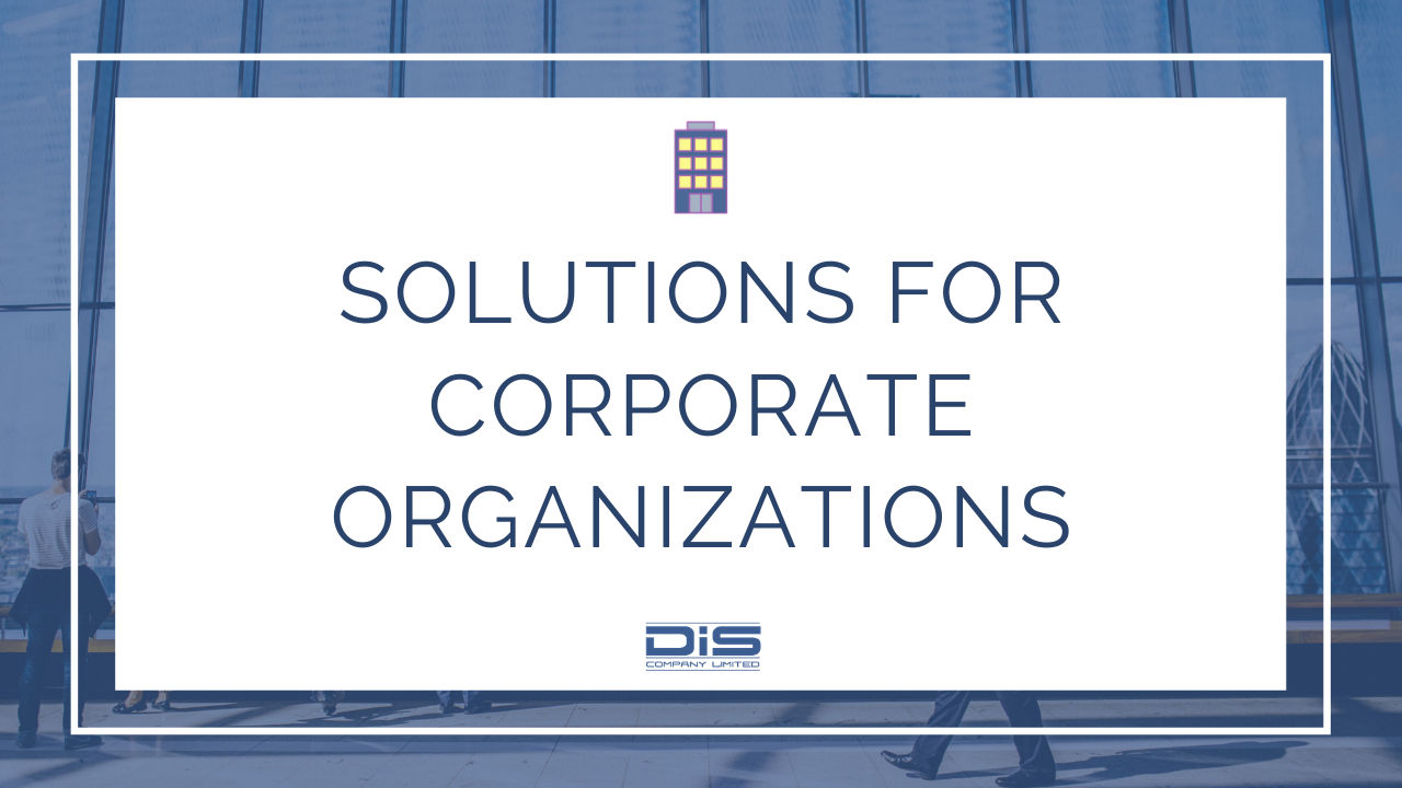 Solutions for corporate clients — DIS Company Ltd